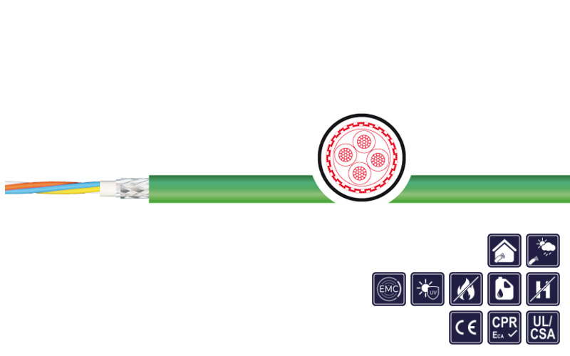 PROFINET Cat.5e - HF - European Cable Expert - ECE